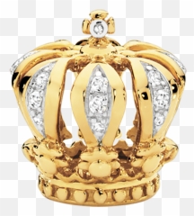Gold Crown No Background Clipart - Gold Crown With Cross Png,Gold Crown ...