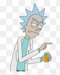 Rick Sanchez Head Png Transparent - Cool Rick And Morty Drawing,Rick ...
