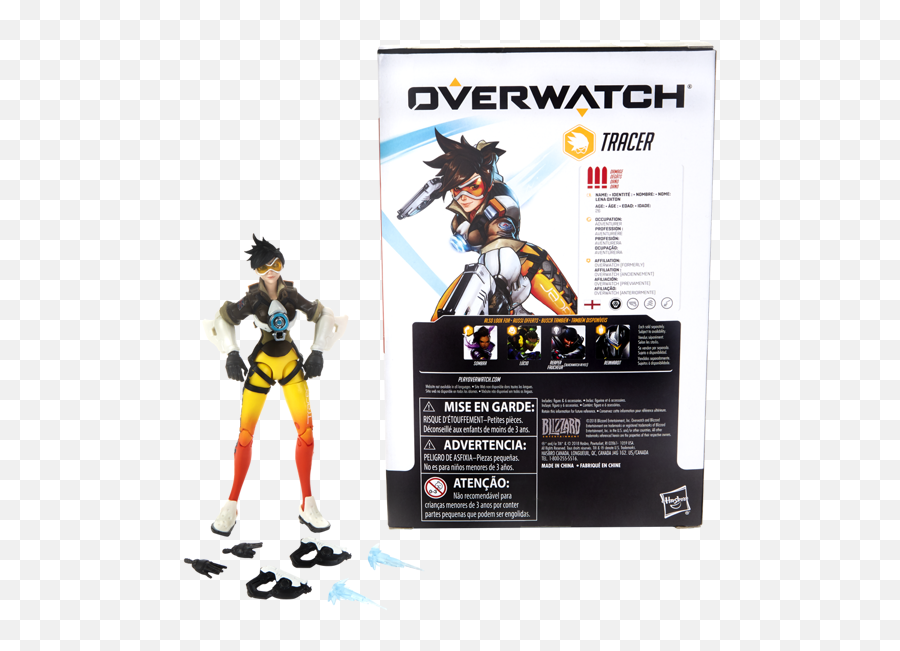 Overwatch - Tracer 6 Ultimates Series Collectible Action Figure ...