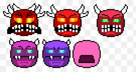 Demon Eye Pixel Art Hd Png Download - Eye Pixel Art,Demon Eyes Png ...