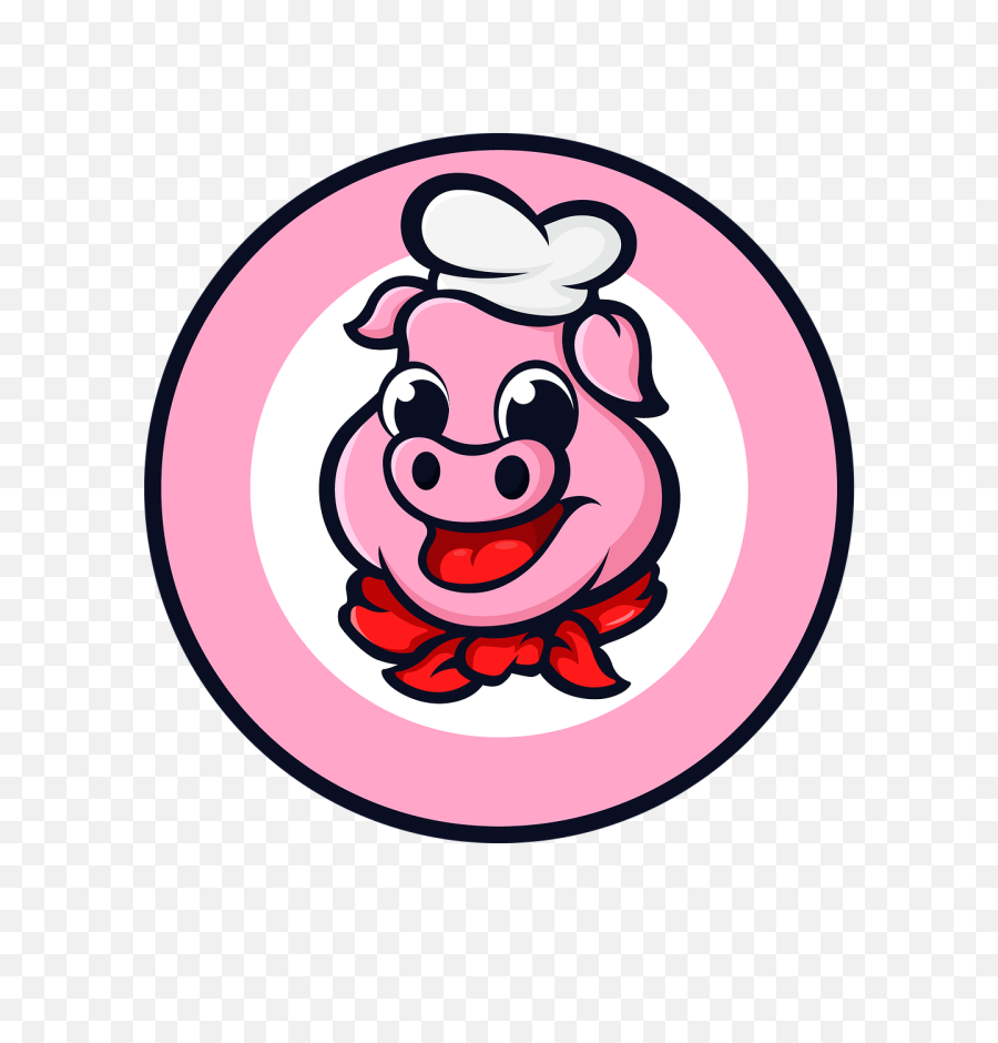 Logo Pig Pork - Free Image On Pixabay Smiley Face Clip Art Png,Pork Png ...