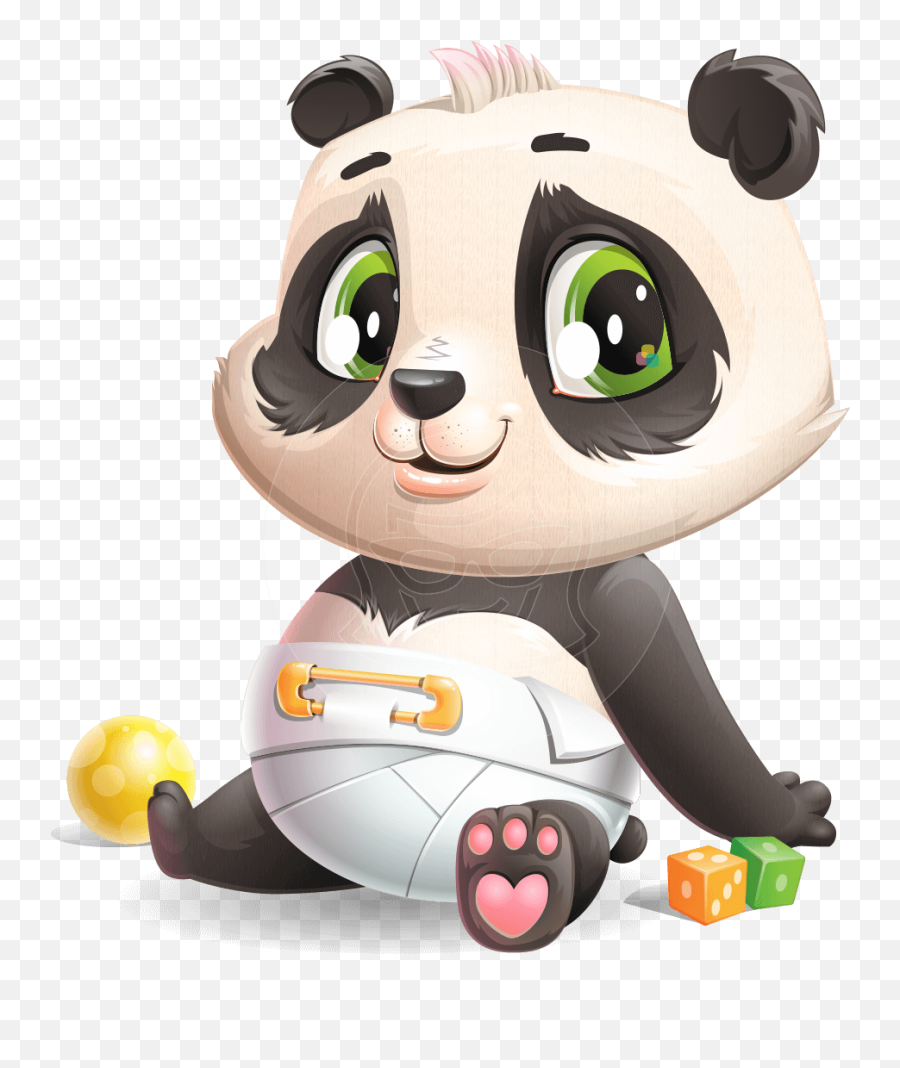 Pin By Miranda Lyles - Cartoon Baby Panda Png,Cute Panda Png - free ...