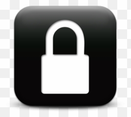 Orange Lock Icon - Lock Icon Black Png,Lock On Icon - free transparent ...