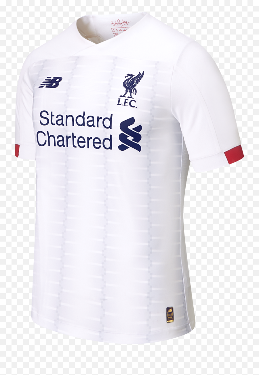 Liverpool Away Kit 201920 Classy White Strip To Be Worn - Liverpool ...