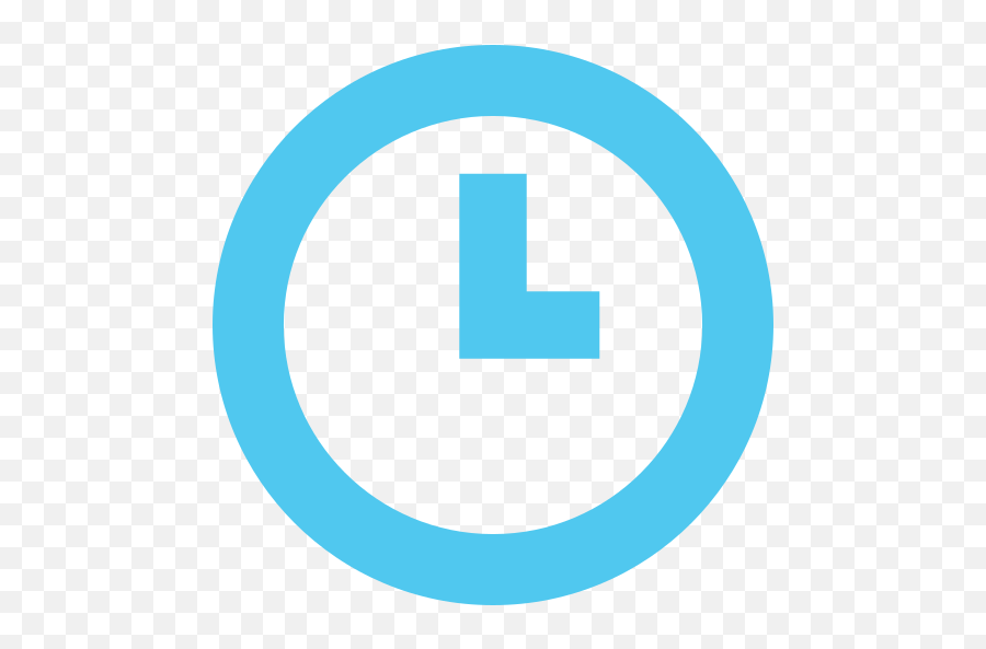 Clock Icons - Blue Time Icon Png,Google Clock Icon - free transparent ...