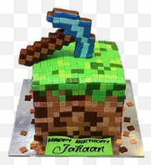 Pastel De Minecraft Hd Png Download - Minecraft Cake In Minecraft ...