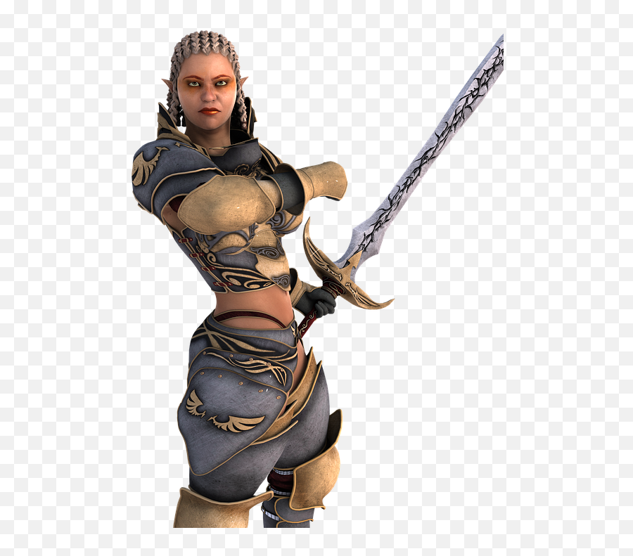 Woman Warrior Fit - Free Image On Pixabay Figurine Png,Warrior ...