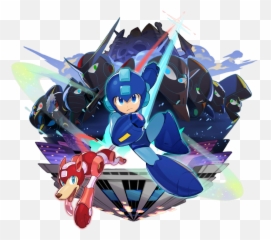 Megaman Transparent - Mega Man X Artwork Png,Mega Man Transparent ...