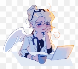 Overwatch Mercy Cute - Mercy Cute Spray Png,Overwatch Mercy Png - free ...