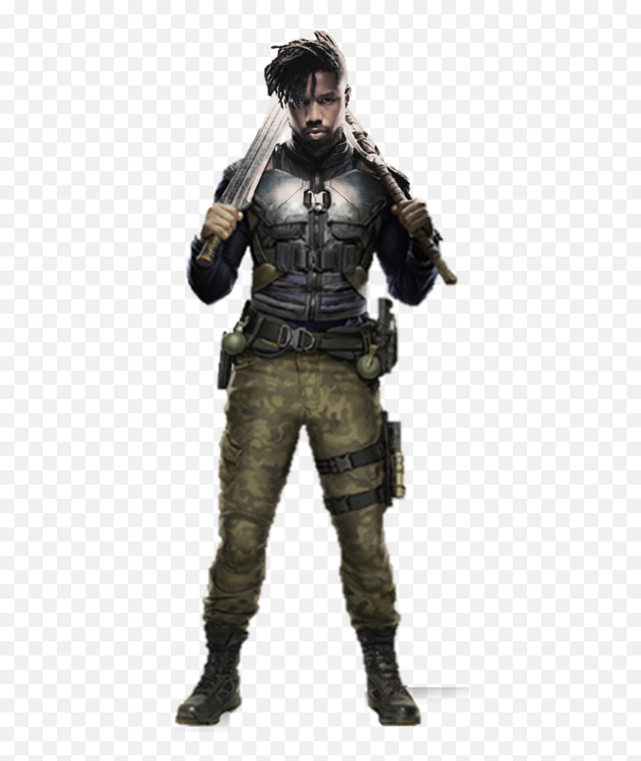 Erik Killmonger Png Transparent Images Clipart Vectors Psd - Killmonger ...