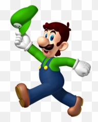 Paper Mario Customs - Paper Luigi Paper Mario Png,Luigi Hat Png - free ...
