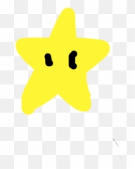 Red Star Mario - Super Smash Bros Mario Drawing Png,Mario Star Png ...