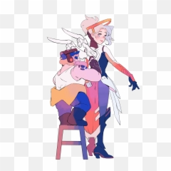 Overwatch Mercy Cute - Mercy Cute Spray Png,Overwatch Mercy Png - free ...
