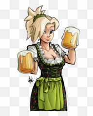 Overwatch Mercy Cute - Mercy Cute Spray Png,Overwatch Mercy Png - free ...