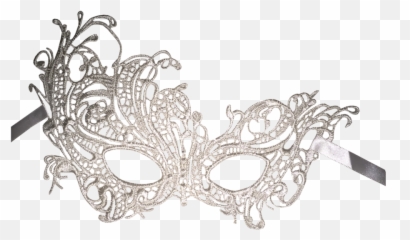 Mardi Gras Border Png - Transparent Background Masquerade Mask Png ...