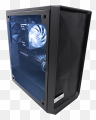Rgb Custompc - Computer With Rgb Png,Gaming Pc Png - free transparent ...