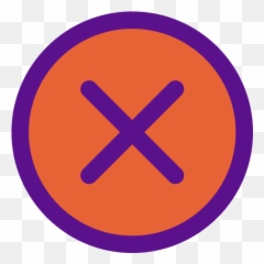 Navy Blue X Mark Icon - Black X Mark Png,X Mark Png - free transparent ...