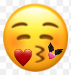 Emojis Cheek Kissing Emoji - Kiss On Cheek Emoji Png,Kiss Emoji Png ...