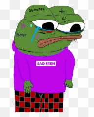Pepe - Youtooz Pepe Png,Sad Pepe Png - free transparent png images ...