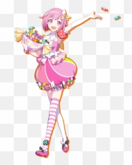 Pretty Anime Girl Aesthetic - Aesthetic Rose Anime Girl Png,Pink Anime ...