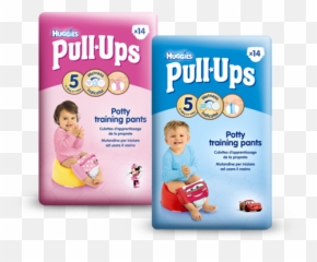Huggies Potty Training Pants For Your - Huggies Pull Ups Logo Png,Ups ...
