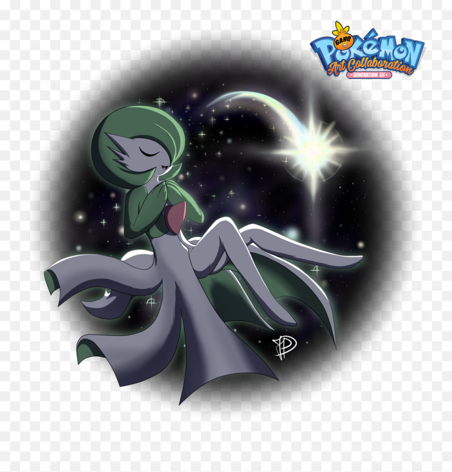 Pokemon Generation Iii Art Tribute Gardevoir - Gardevoir Logo Png ...