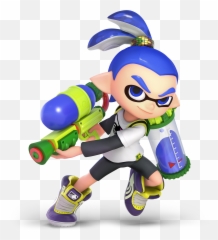 Inkling Squid Splatoon 2 Transparent - Splatoon Squid Super Jump Png ...