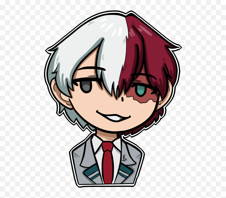 Shto Todoroki Sticker By Neighpeeta - Cartoon Png,Todoroki Png - free ...