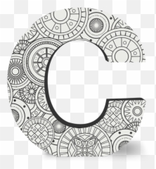 Varsity Letter C - Orange Varsity Letter C Png,Letter C Png - free ...