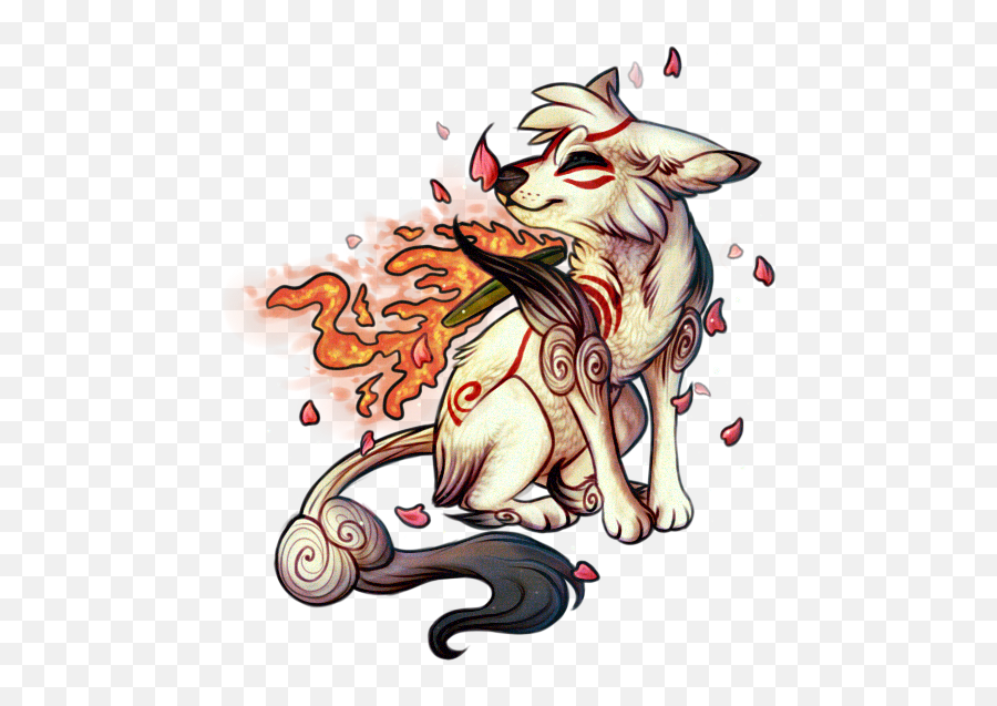 A Cute Amaterasu I Drew Few Years Ago Okami Has Been My - Amaterasu ...
