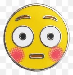 Flushed Face Emoji Png Picture - Flushed Face Clipart,Flushed Emoji Png ...