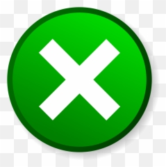 Cancel Close Delete Exit No Remove Stop Icon - Free X Cartoon Black And ...