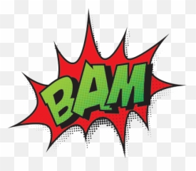 Comic Book Bam Png Clipart - Comics Bam Png,Comic Book Png - free ...