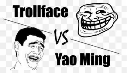 Crying Meme Sticker - Crying Troll Face Png Full Size Png Troll Face ...