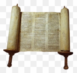 Jewish Hebrew Sefer Torah Scroll - Torah Cartoon Png,Torah Png - free ...