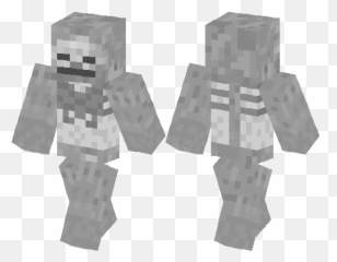 Minecraft Skeleton - Minecraft Fanart Png,Minecraft Skeleton Png - free ...