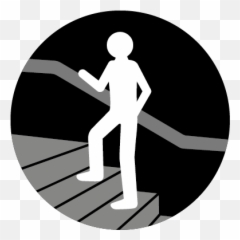 The Icon For Wakeup Hill - Stairs Up Icon Blue Png,Stairs Icon - free ...