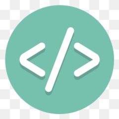 Mobile Coding Icon Of Colored Outline - Letter Png,Coding Png - free ...