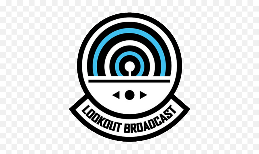 Lookout Broadcast Logo Game T - Shirt For Sale By Vanno Dot Png,Lookout ...