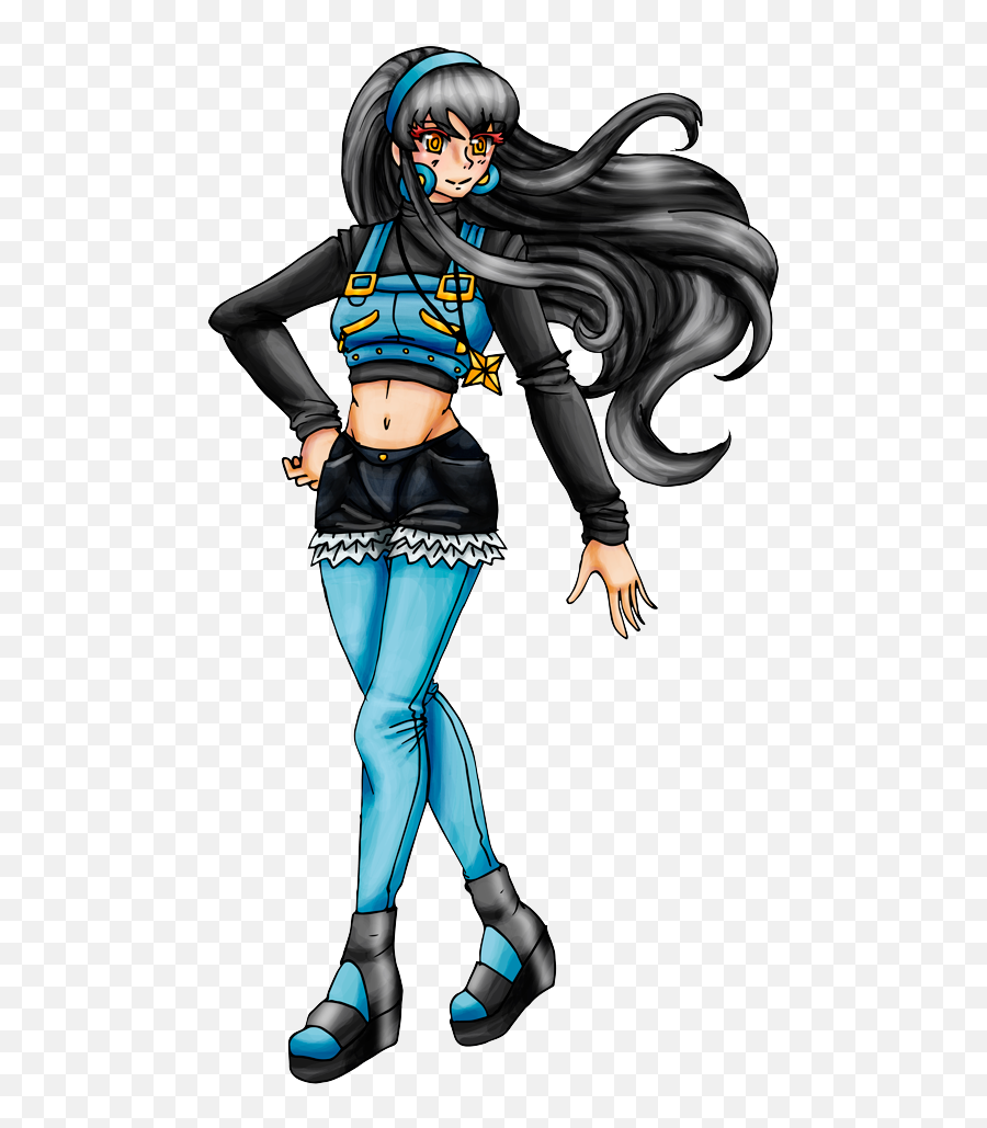 Motoriitta Luxray By Karkkikissa - Luxray Gijinka Png,Luxray Png - free ...
