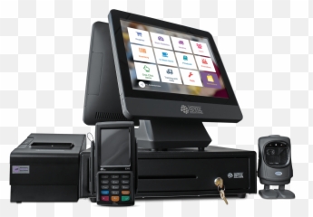 Cashier Cash Register Money Computer - Cashier Clipart Png,Cash ...
