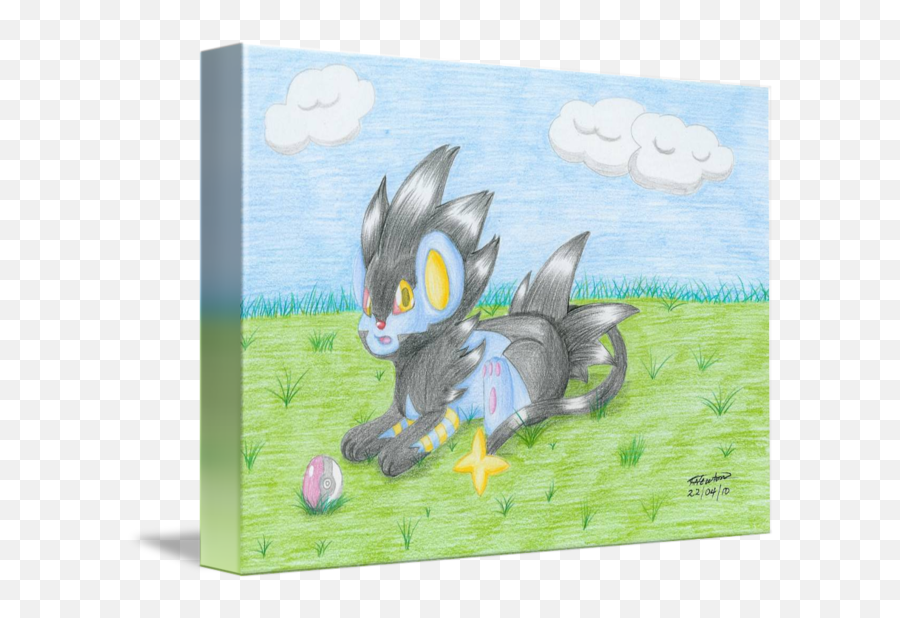 Chibi Luxray By Trudell Newton - Dragon Png,Luxray Png - free ...