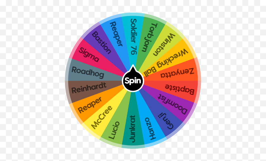 Overwatch Hero Picker Spin The Wheel App - Circle Png,Mccree Png - free ...