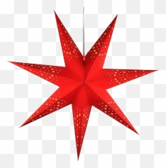 Red 4 Point Star - Clip Art Png,Red Star Png - free transparent png ...