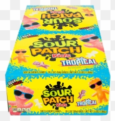 Sour Patch Kids Blue Raspberry Soft And - Blue Sour Patch Kids Png,Sour ...