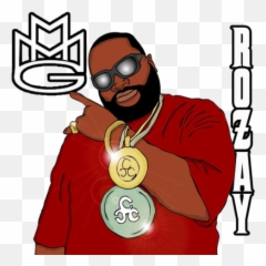 Rick Ross Maybach Pendant - Mmg Chain Png,Rick Ross Png - free ...