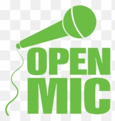 Open Mics - Clip Art Png,Open Mic Png - free transparent png images ...