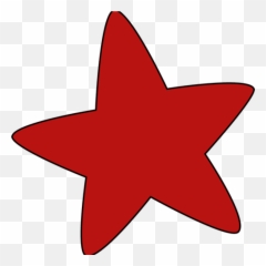 Red 4 Point Star - Clip Art Png,Red Star Png - free transparent png ...