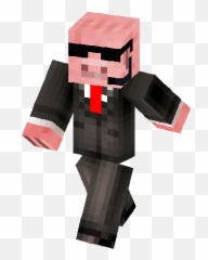 Minecraft Ninja Pig Png - Bull,Minecraft Pig Png - free transparent png ...