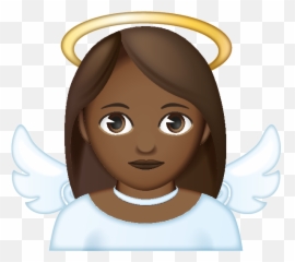 Baby Angel Emoji - Anjinho Emoji Png,Angel Emoji Png - free transparent ...